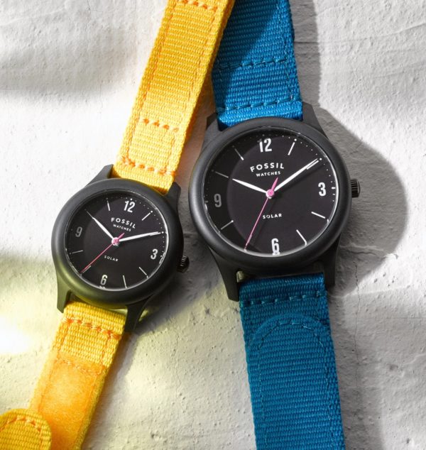 Fossil Celebrated Earth Day with New Solar Powered Watches Made From ...