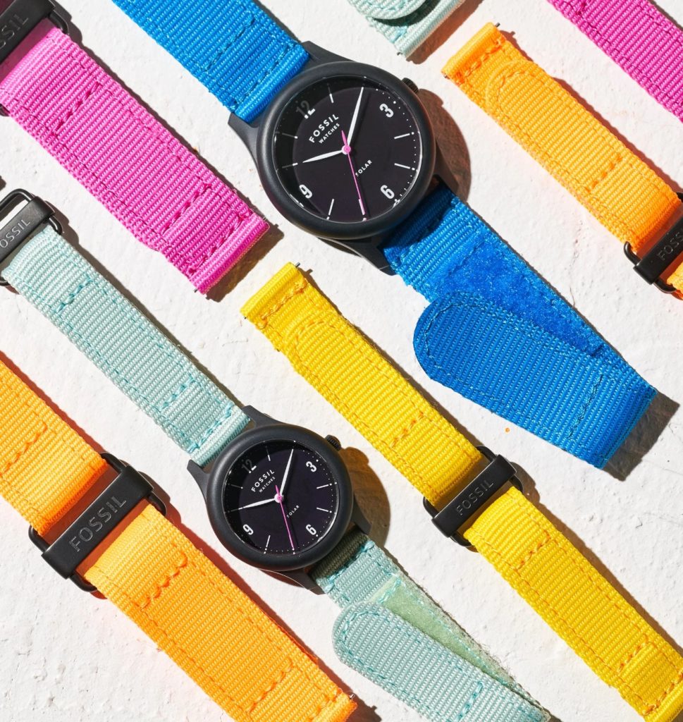 Fossil Celebrated Earth Day with New Solar Powered Watches Made From ...