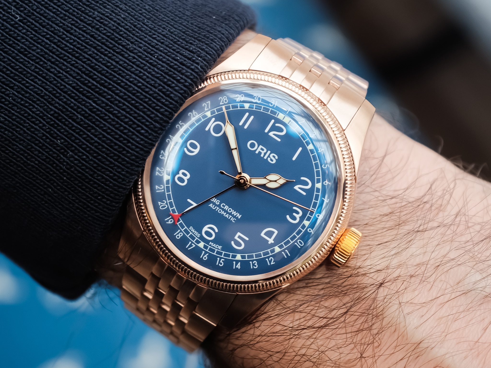 Oris Big Crown Pointer Date Bronze (Live Photos & Pricing) | Two Broke Watch Snobs