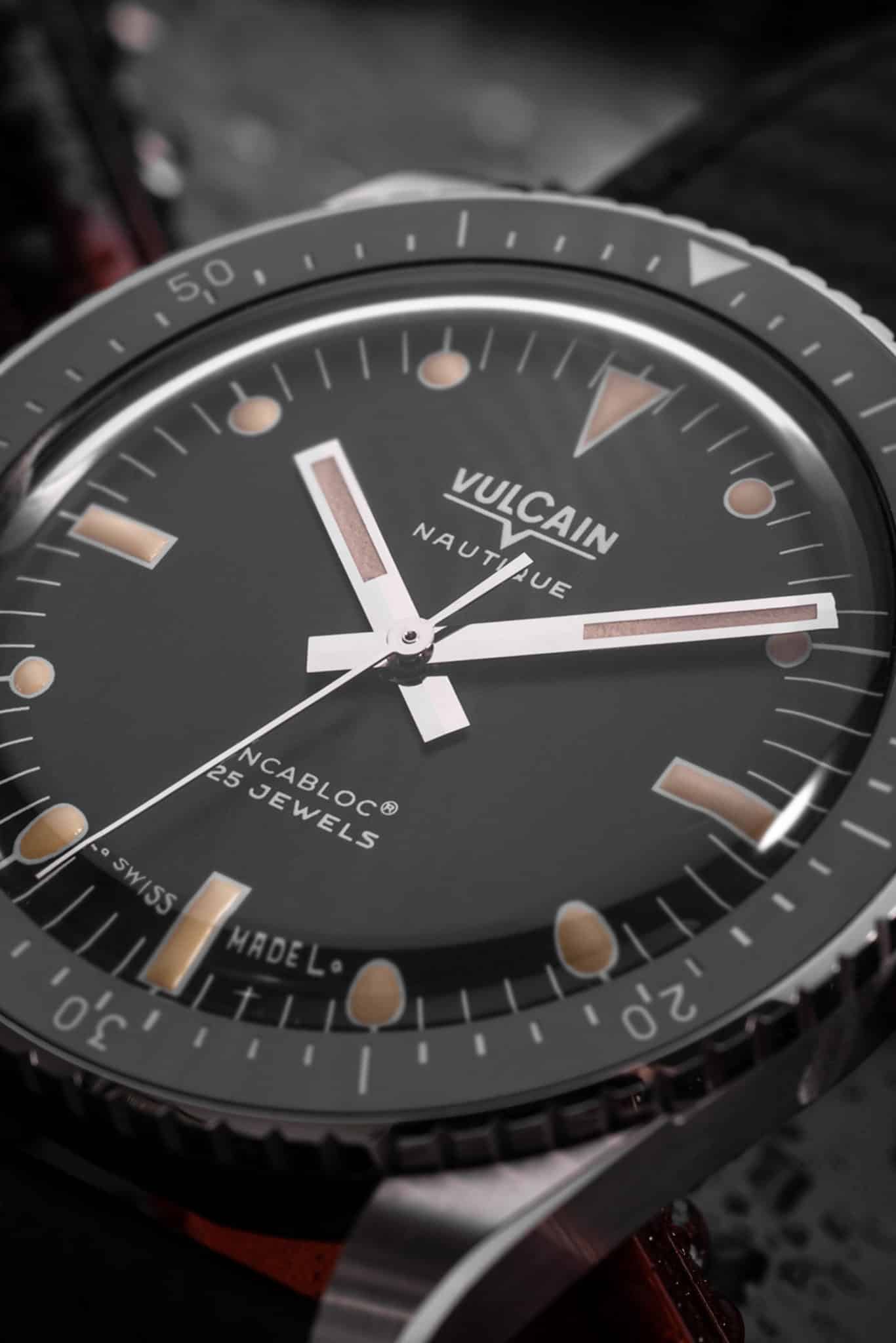 Vulcain Adds The Retro-Inspired Skindiver Nautique 38mm To Their Lineup ...