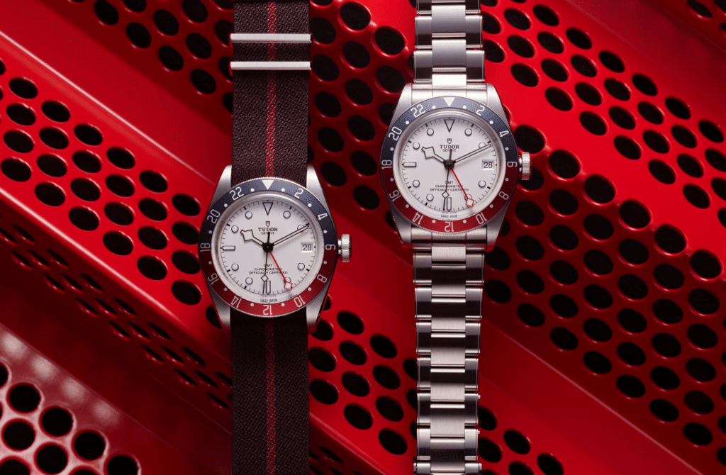 Tudor Releases New Black Bay GMT With White Opaline Dial | Two Broke ...