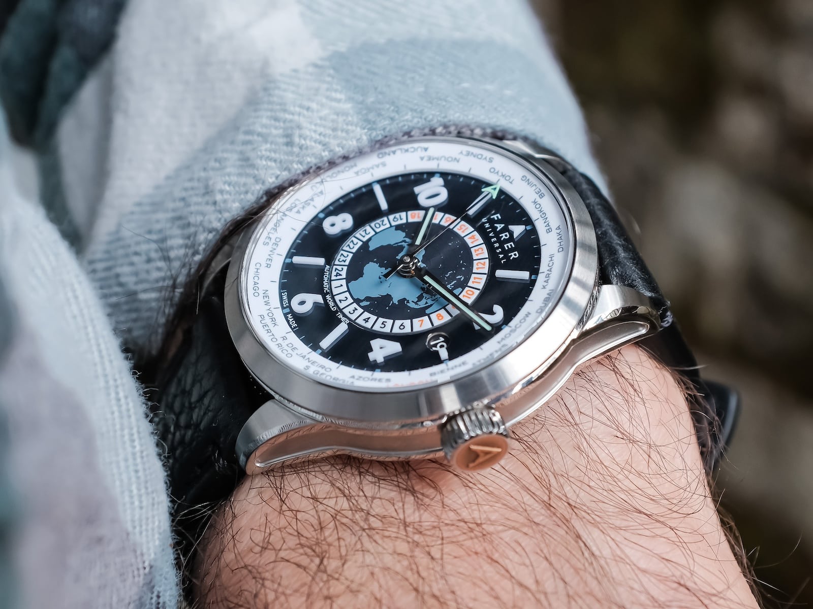 Farer World Timer Roché II Hands-On | Two Broke Watch Snobs