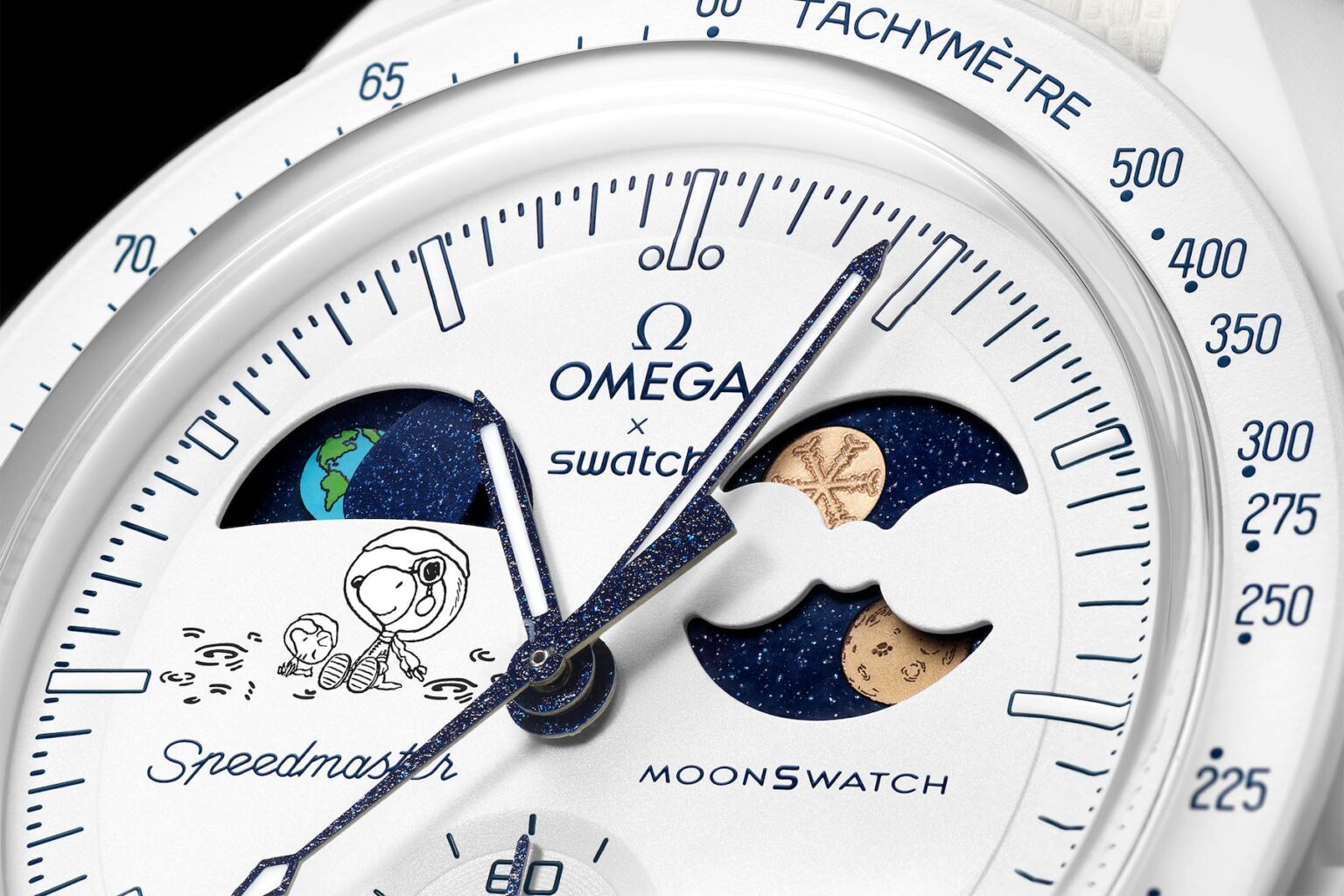 Swatch’s New ‘Cold Moon’ MoonSwatch Only Sells in Swiss Snow | Two Broke Watch Snobs
