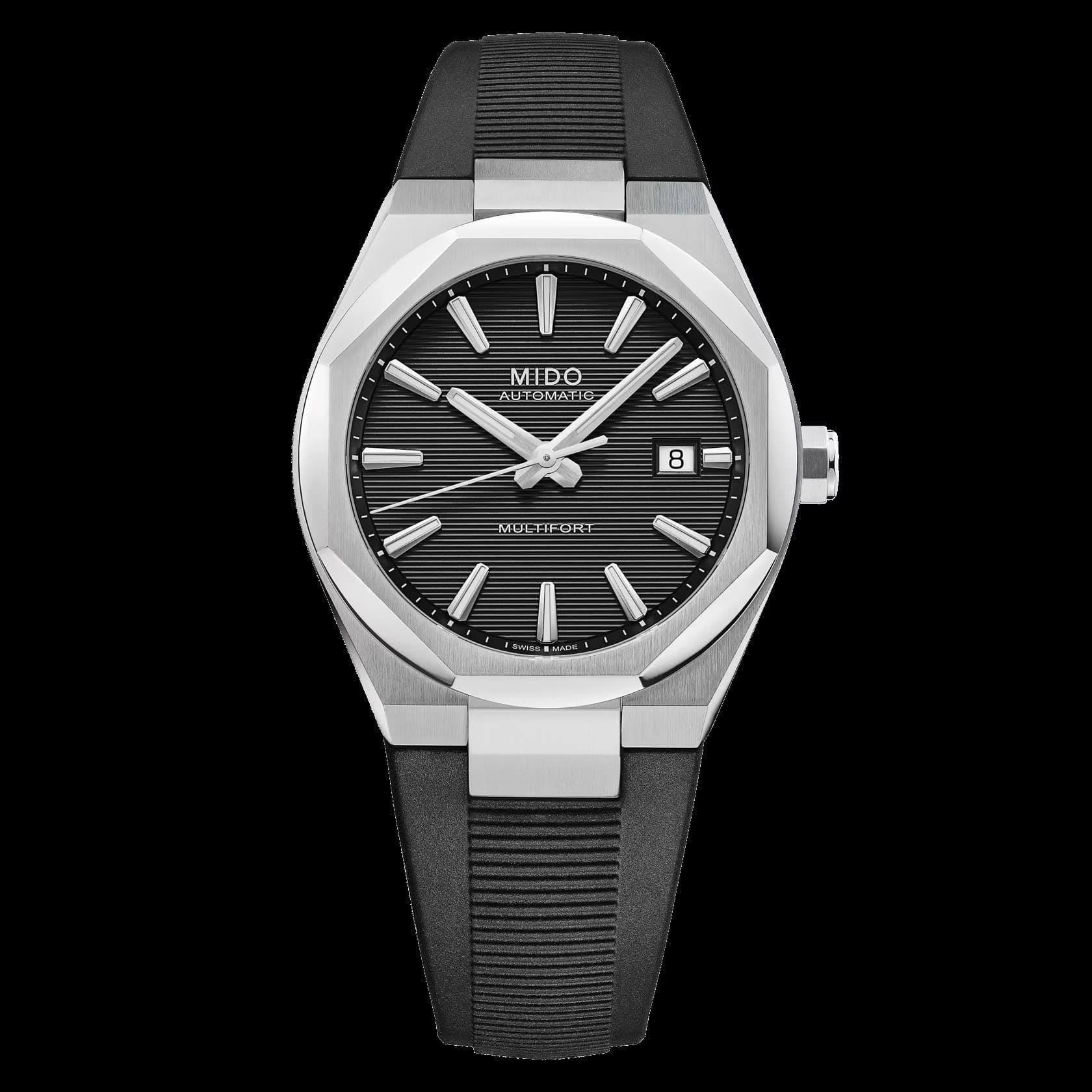 This New Mido Integrated Bracelet Watch Streamlines the Multifort 8 ...