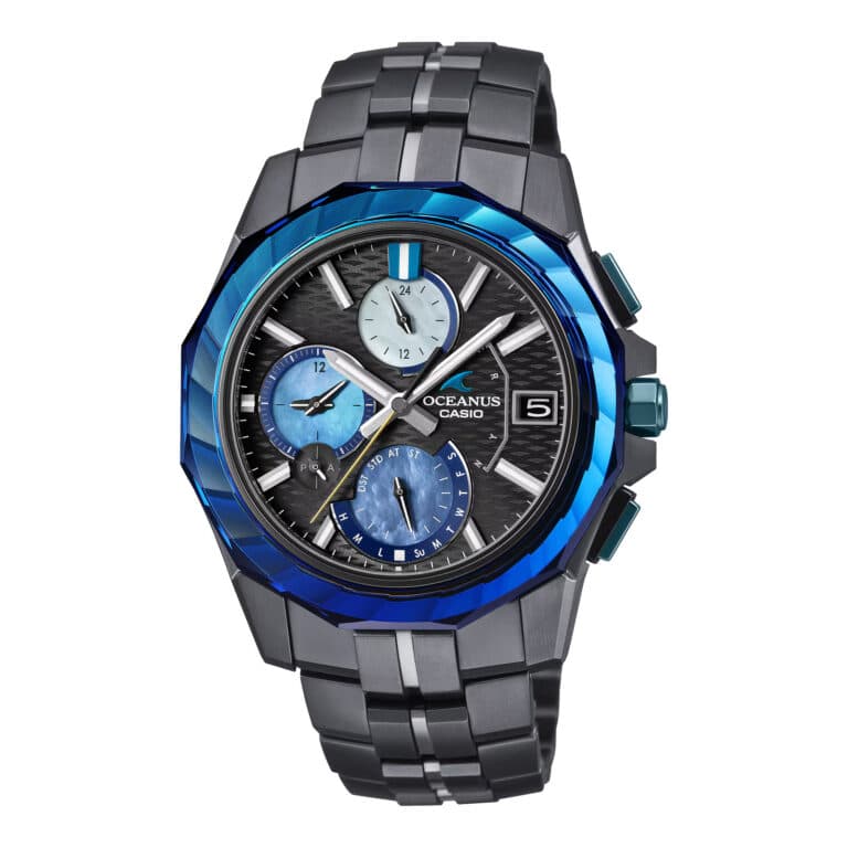 The New Casio Oceanus Manta OCW-S6000AP-1A Leans Into Japanese Artisan ...