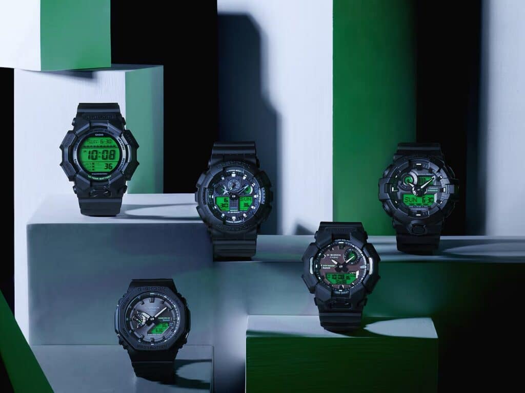 Casio Drops Five Affordable G-SHOCK Watches With A Military-Inspired ...