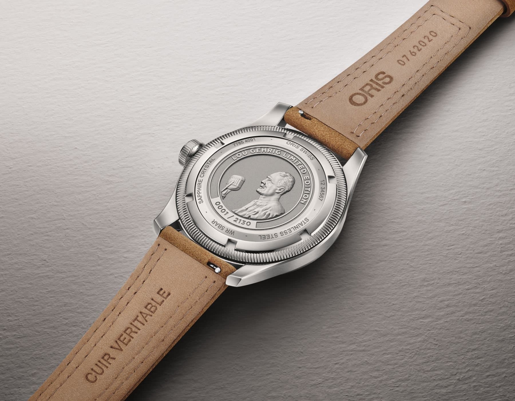 Oris Honors Lou Gehrig With a Pointer Date Limited to 2,130 Pieces ...
